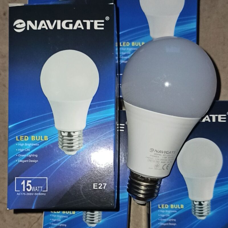 Đèn led bulb trụ nhựa Navigate 7W 10W 15W giá tốt